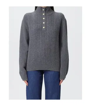 A.p.c. Cable-knit Button Sweater