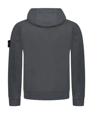 Stone Island Compass-patch Cotton Hoodie