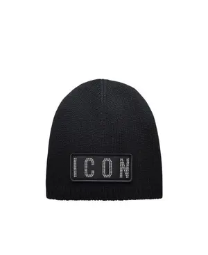 Dsquared2 Logo Patch Beanie