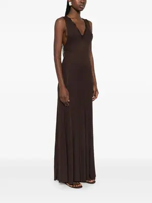 Nanushka Ignia Lace-detail Maxi Dress