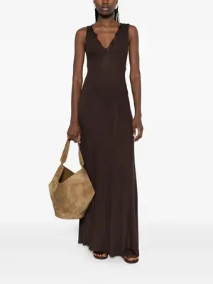 Nanushka Ignia Lace-detail Maxi Dress