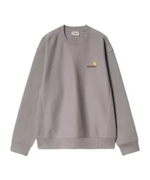 Carhartt Work In Progress American Script Sweatshirt - Gray