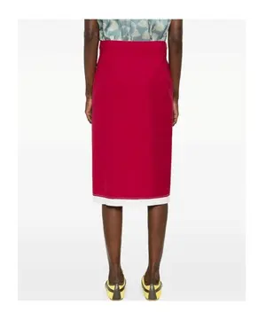 Marni Split-hem Midi Skirt