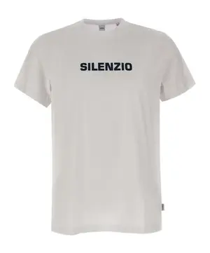 Aspesi Silenzio Logo T-shirt - White