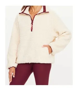 The Upside Harlow Fleece Sweatshirt - Macadamia