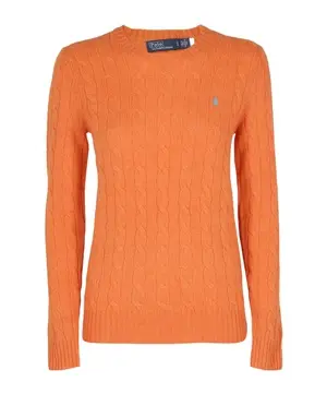 Polo Ralph Lauren Pony Embroidered Cable Knit Jumper - No