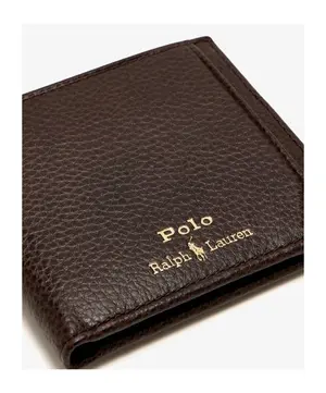 Polo Ralph Lauren Grain-textured Bi-fold Wallet
