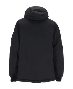 Stone Island Compass-patch Hooded Padded Jacket