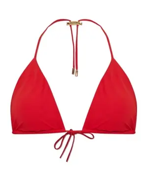 Moschino Sleeveless Bikini Top - Red