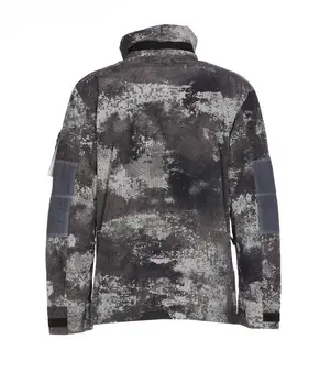 Stone Island Camouflage Printed Logo Patch Jacket