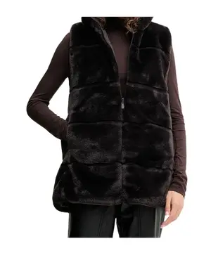 SAVE THE DUCK Sleeveless Reversible Vest - Black