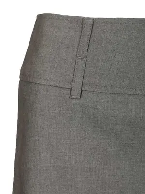 DUNST Micro Mini Skirt - Grey