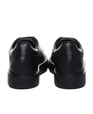 GIULIANO GALIANO Pebbled Leather Low-top Sneakers