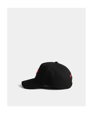 Dsquared2 Logo Embroidered Distressed Baseball Cap