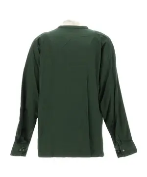 LEMAIRE Band Collar Asymmetric Shirt - No