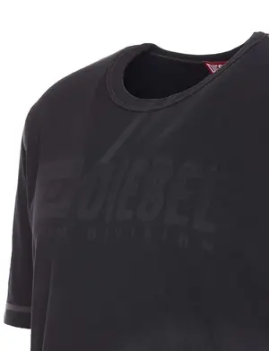 DIESEL® T-adjust-r13 Laser-faded Logo T-shirt