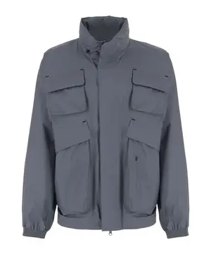 SAVE THE DUCK Utility Pocket Coat - Gray