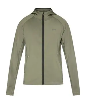 Hugo Boss Zip-up Hoodie - Gray