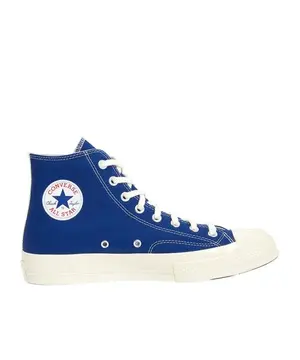 Comme Des Garçons Round Toe Sneakers - Blue