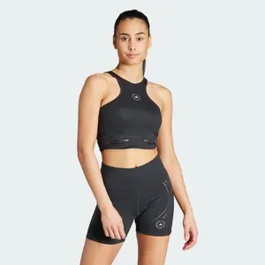 Adidas By Stella McCartney Logo-print Cropped Top