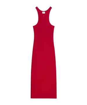 COURREGES Courrèges Scuba 90s Ribbed Knitted Dress