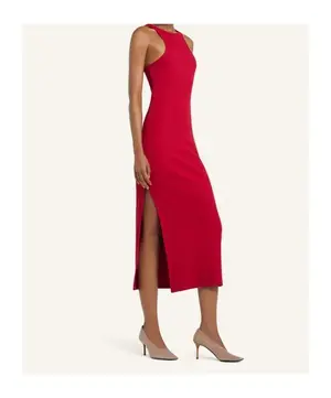 COURREGES Courrèges Scuba 90s Ribbed Knitted Dress