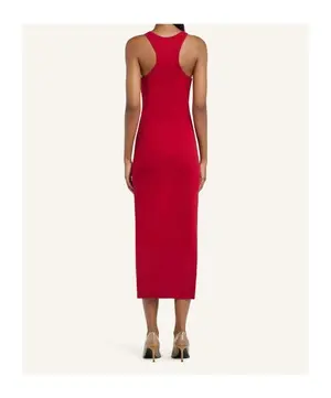 COURREGES Courrèges Scuba 90s Ribbed Knitted Dress