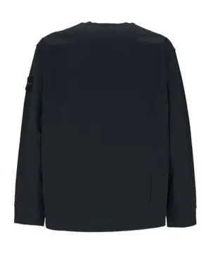 Stone Island Logo Patch Crewneck Sweatshirt