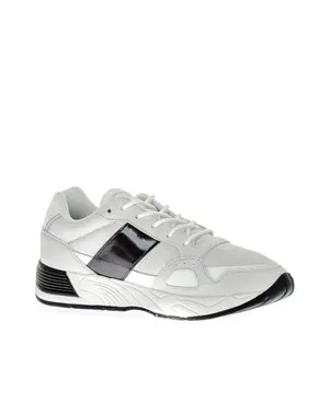 Emporio Armani Logo Detail Lace-up Sneakers