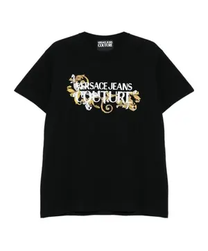 Versace Logo T-shirt - Black