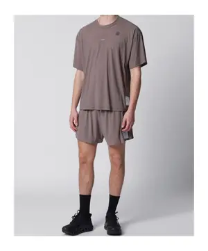 Satisfy Falcon-colored Space-o T-shirt In Perforated Micro Jersey