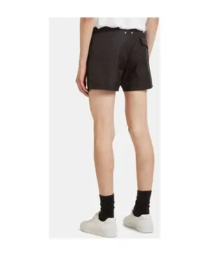 AIEZEN Black Drawstring Beach Pants