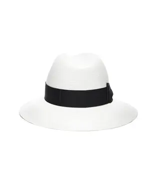 Borsalino Woven Ribbon Hat