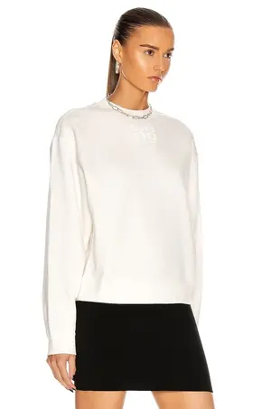 Alexander Wang Embossed Logo Sweater