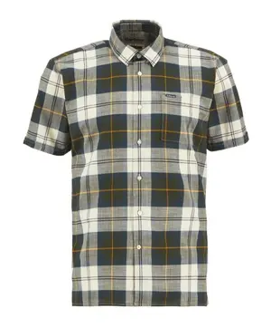 Barbour Tartan-pattern Short-sleeve Shirt