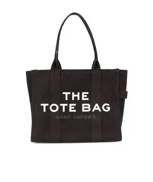 Marc Jacobs Logo Printed Handbag - Black