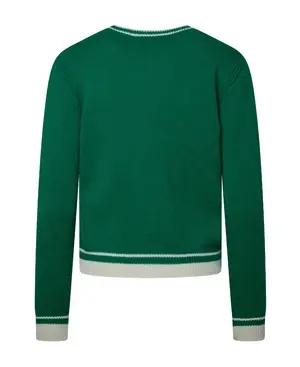 MSGM Round Neck Long-sleeved Sweater