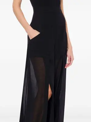 Philosophy Di Lorenzo Serafini High Waist Semi-sheer Trousers