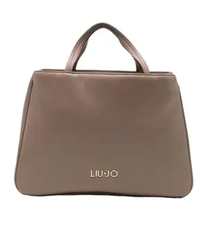 Liu Jo Logo-detail Tote Bag - Brown