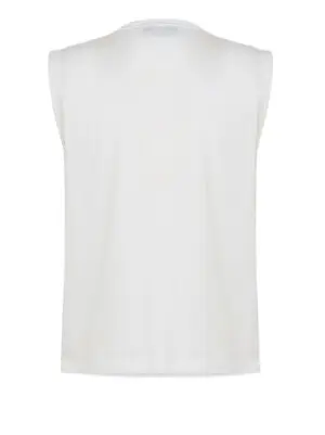 BLUGIRL Embroidered V-neck Top