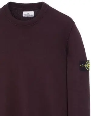 Stone Island Compass-patch Waffle-knit Jumper