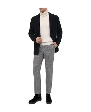 Giorgio Armani Single-breasted Straight Hem Blazer