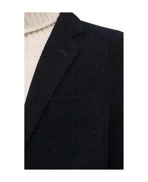 Giorgio Armani Single-breasted Straight Hem Blazer