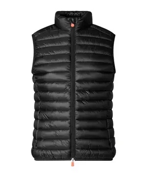 SAVE THE DUCK Charlotte Quilted Gilet - Black