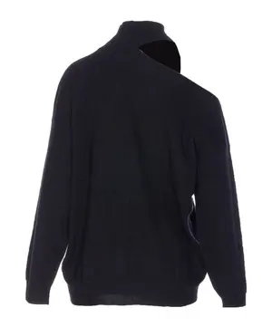 LISA YANG Cut-out High Neck Sweater