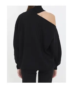 LISA YANG Cut-out High Neck Sweater