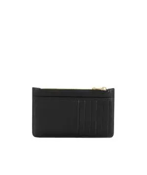 A.p.c. Willow Embossed Card Holder - Black