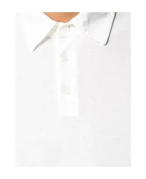 ZANONE Long-sleeved Cotton Polo Shirt