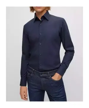 Hugo Boss Long-sleeved Buttoned Shirt