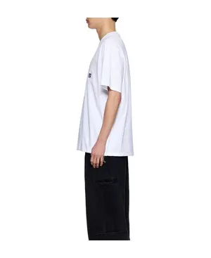 WOOYOUNGMI Logo-plaque Drawstring T-shirt